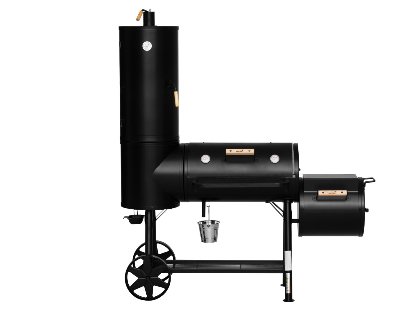 Rök Off-set Georgia XXL Mustang Grill & rök i ett! - YepOrder.se webbutik