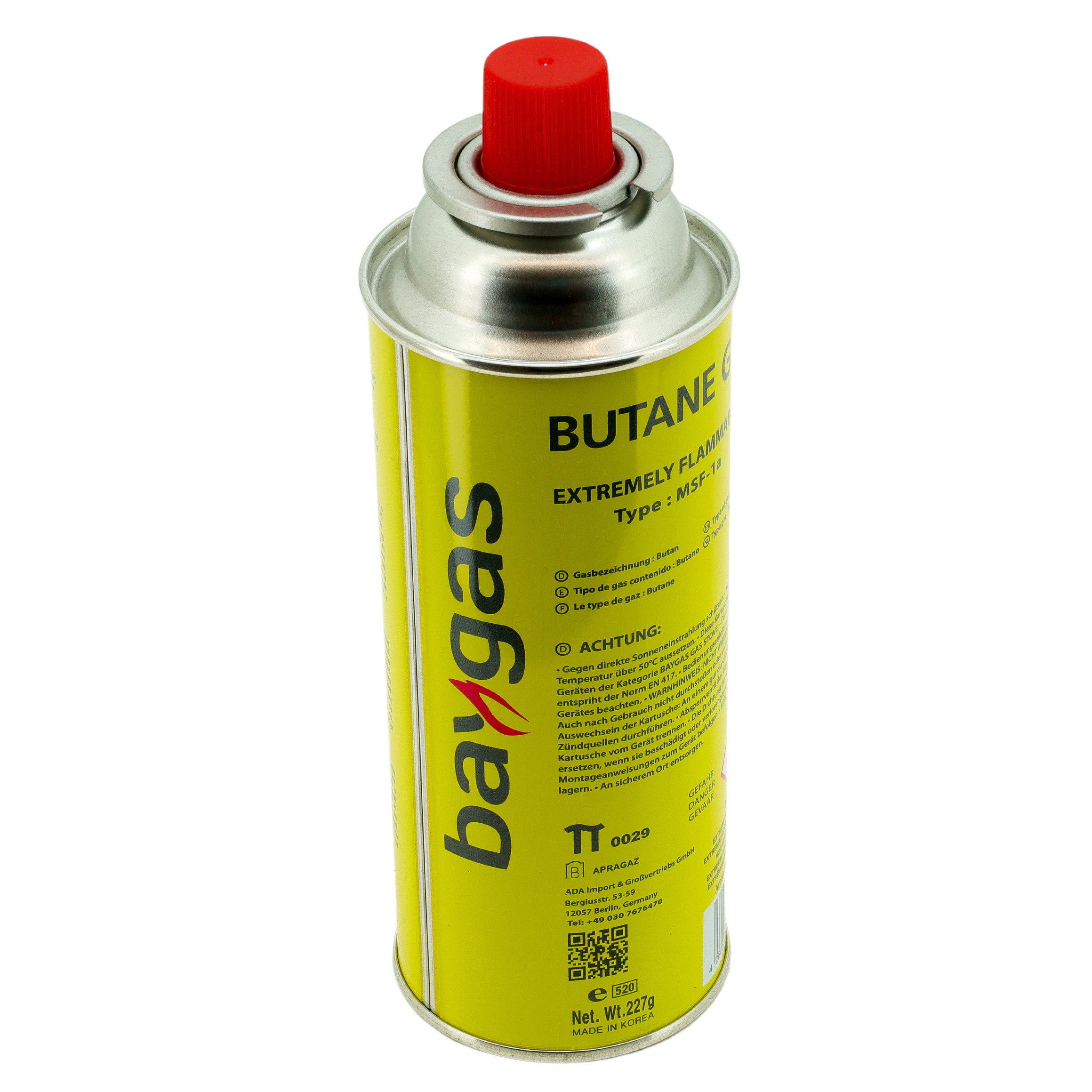 Gaspatron A4 227g Butan-propan blandad gas - YepOrder.se webbutik