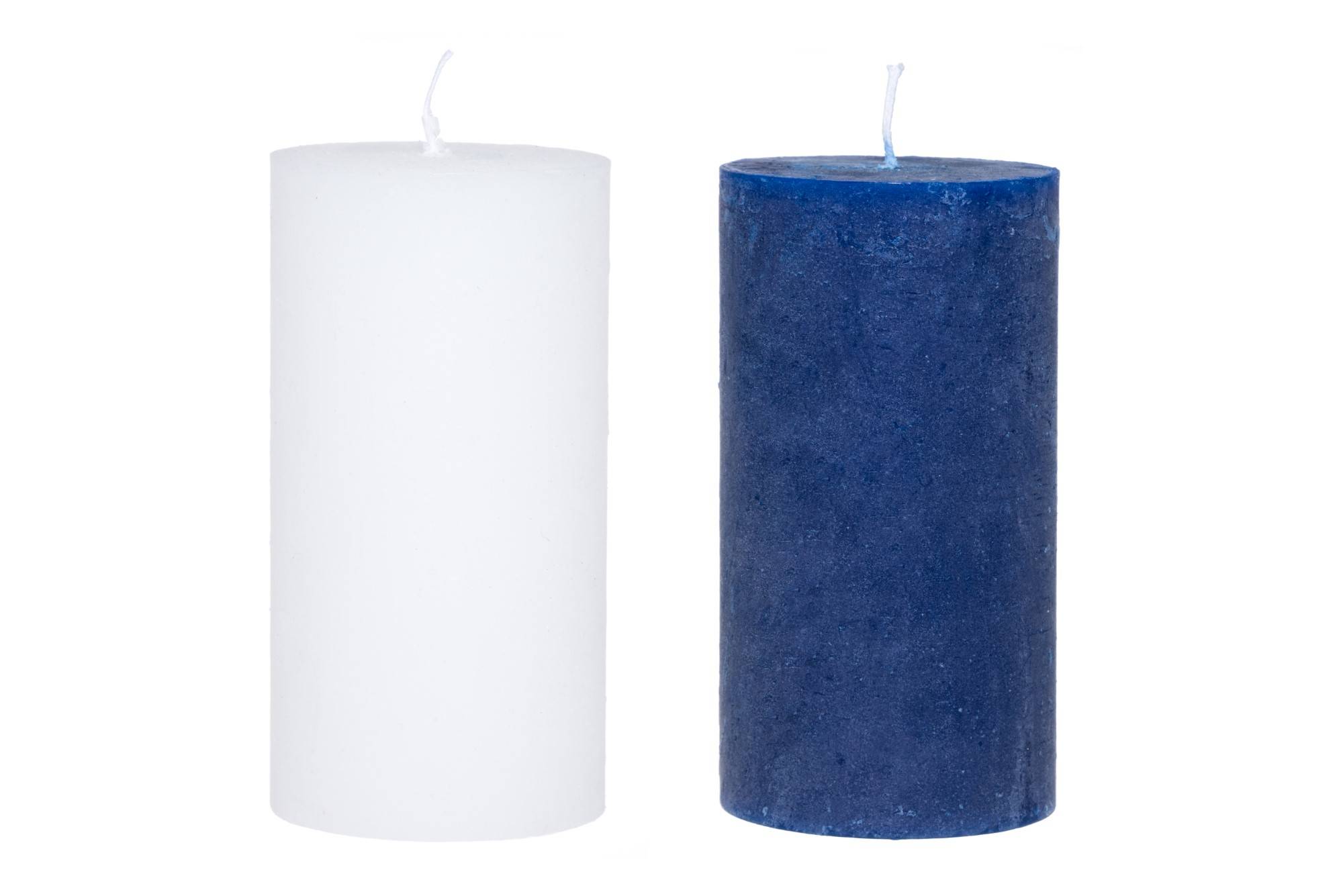 Blockljus Rustik 2 st 6,8 x 13 cm Polar - YepOrder.se webbutik