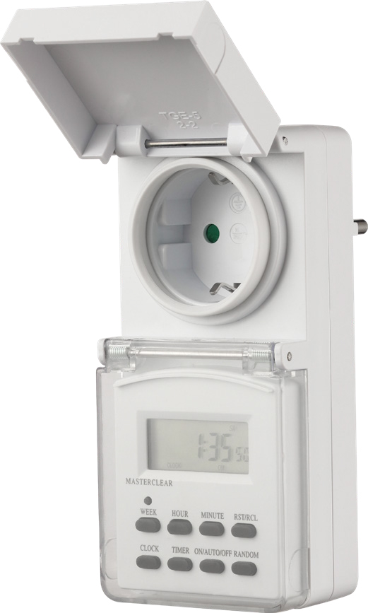 Digital timer för utomhusbruk Axxel IP44, MAX 16A, 3500W - YepOrder.se ...