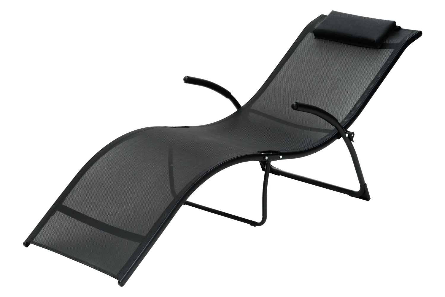 Solstol Ringo svart 4Living - YepOrder.se webbutik